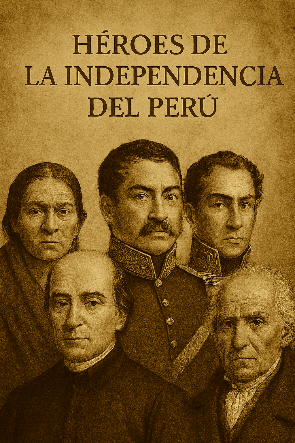 Héroes de la Independencia del Perú: Rostros del Valor y la Libertad ...