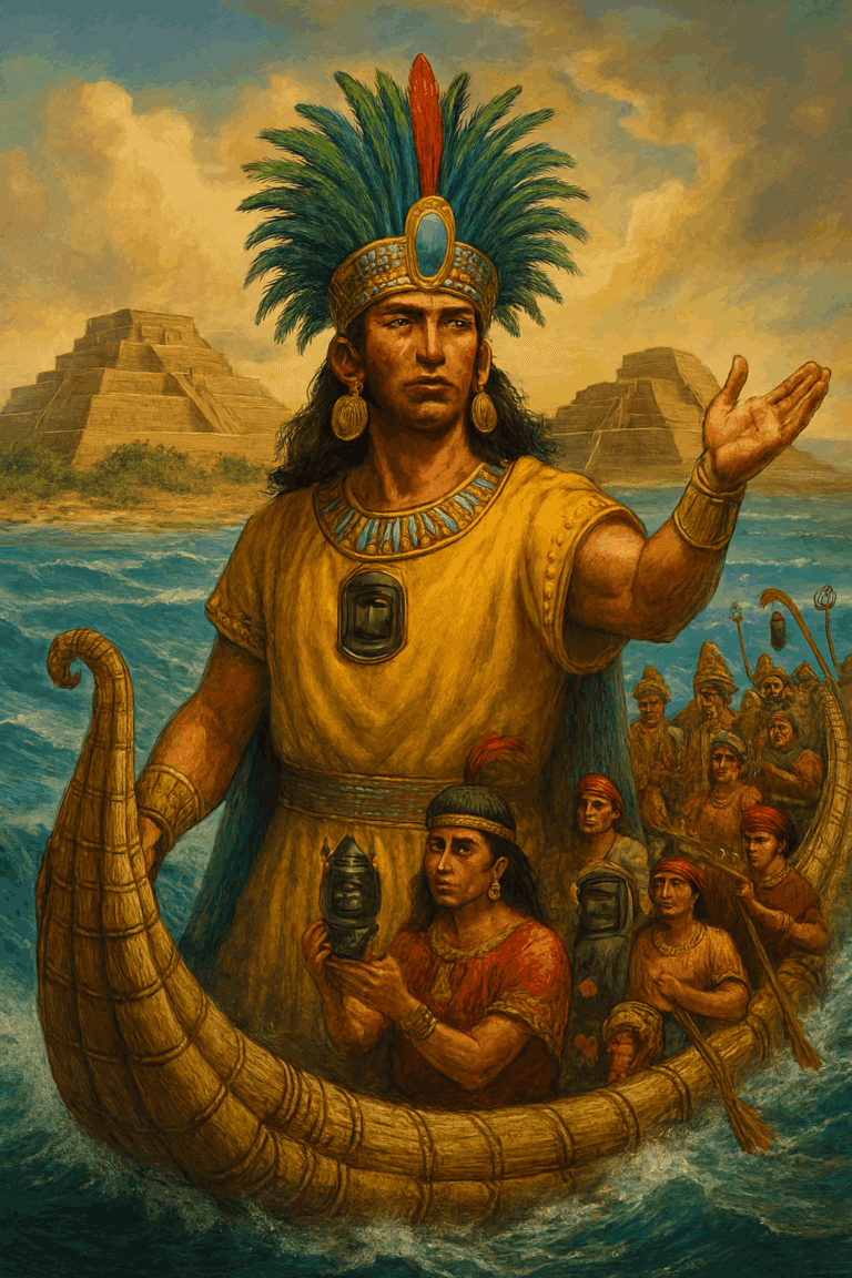 El Mito de Naylamp: El Señor del Mar Verde y la Huaca Sagrada » Wonders ...